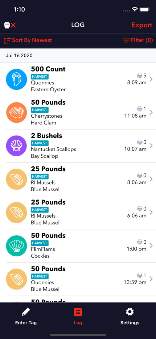 Shellfish Tagging: It Works